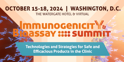 CHI's Immunogenicity & Bioassay Summit | October 15-18, 2024 | Washington, D.C. & Virtual